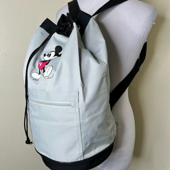 Disney | Bags | New Disney Mickey Mouse Backpack Drawstring Bucket Bag ...